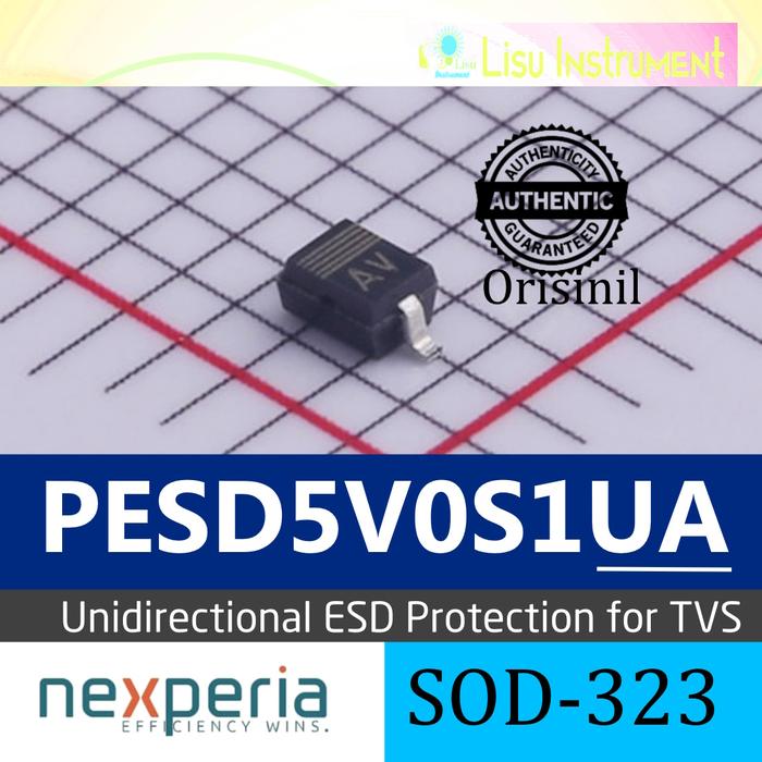 Jual PESD5V0S1UA Unidirectional ESD Protection for TVS SOD-323 AV Nexperia - Kota Depok - Lisu ...