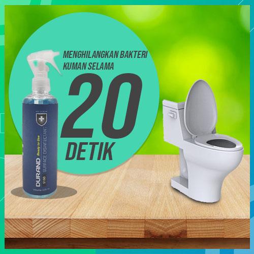 Jual Toilet Seat Disinfectant - Toilet Seat Spray Sanitizer Kemasan 225 ...