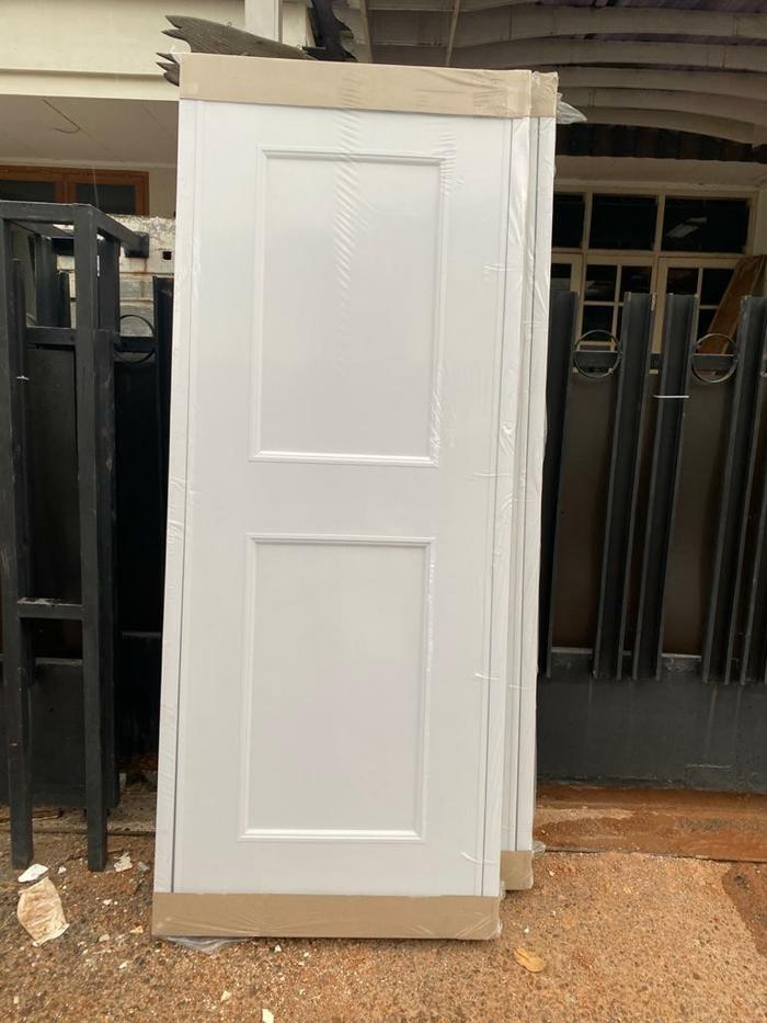 Jual Pintu PVC Ukuran Kusen Besar - 1/2 KACA, Putih - Kota Tangerang ...