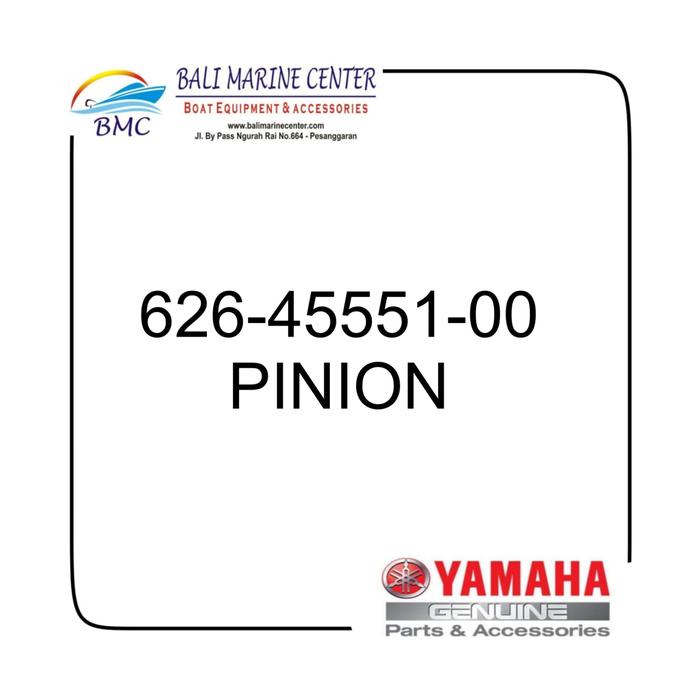 Jual 626-45551-00 PINION UNTUK 15PK KOTAK LAMA ATAU TIPE PEN - Kota ...