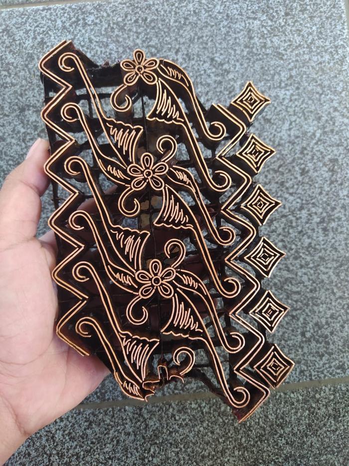 Jual Alat cap batik Bahan tembaga dan besi Bisa untuk hiasan 1007 ...