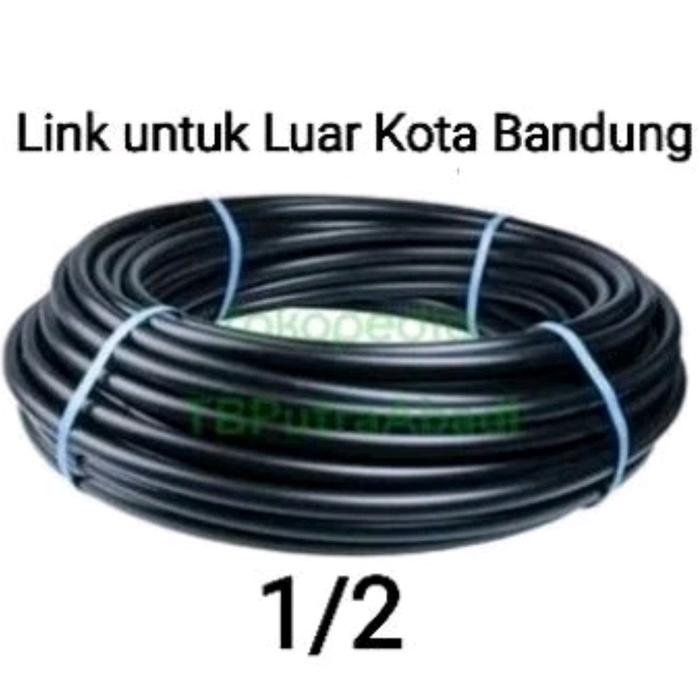 Jual Selang PE 1/2 inch Eceran Pipa PDAM Selang HDPE Pipa Hitam PE 1/2 ...