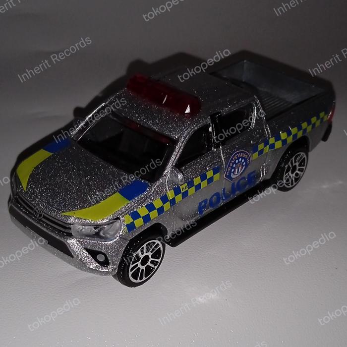 Jual Majorette Toyota Hilux Revo Thailand Police Pomade Thai JDM Pick ...
