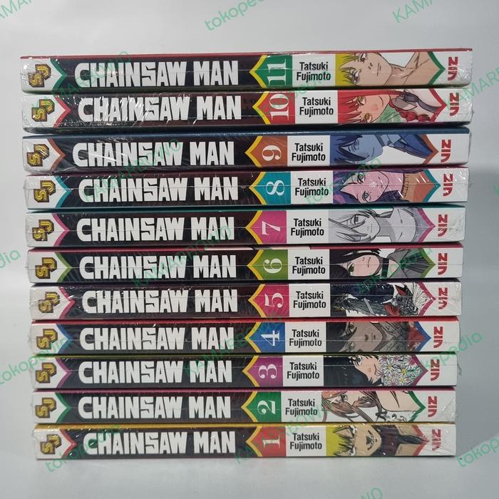 Jual KOMIK MANGA CHAINSAW MAN VOL 1 - 11 VIZ ORI BARU SEGEL CHAINSAWMAN ...