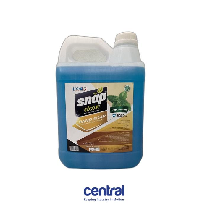 Jual SNAP CLEAN Sabun Cuci Tangan Peppermint Handsoap Sabun Tangan ...
