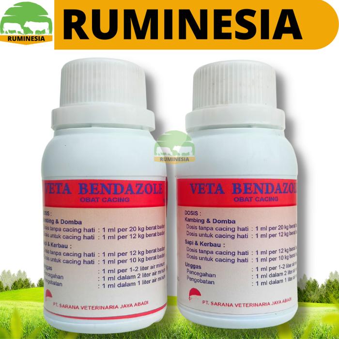 Jual VETA BENDAZOLE 100ML - Obat Cacing Kambing 100 ml - Obat Cacing ...