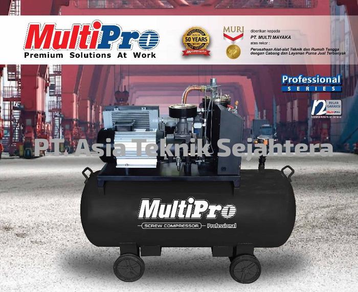 Promo Screw Compressor 10 Hp 10 Bar Multipro Heavy Duty Original Cicil ...