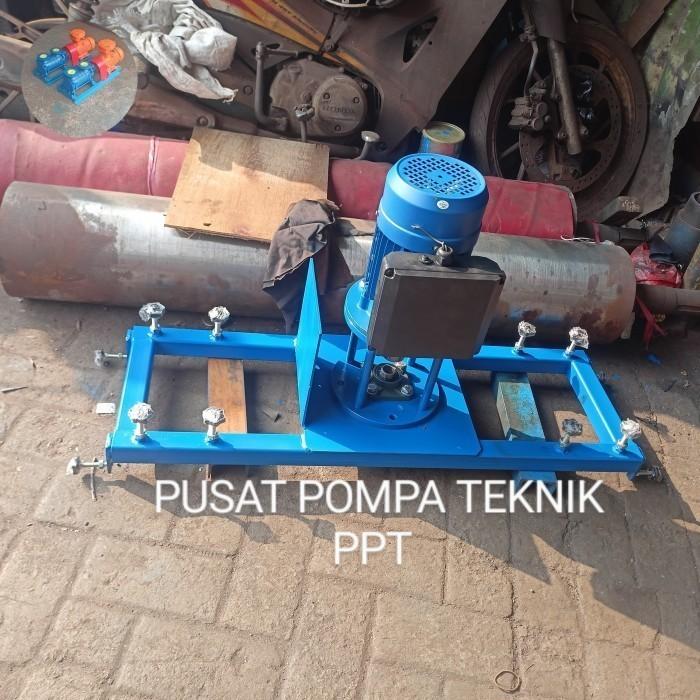 Jual AGITATOR MIXER 0,75kw 1hp 1phase 100rpm +dudukan TENKI IBC 1000LTR ...