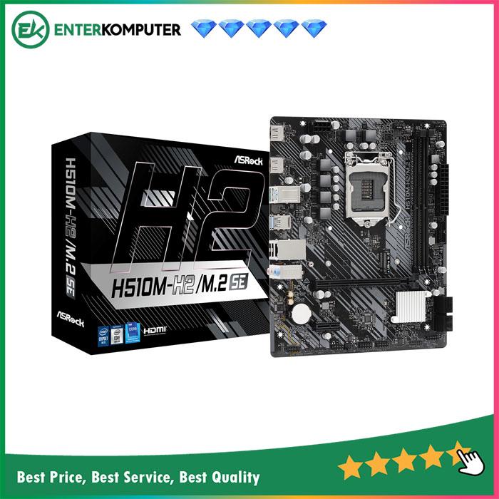 Promo Motherboard ASRock H510M-H2/M.2 SE - LGA1200 H470 DDR4 USB3.2 SATA3 Cicil 0% 3x - Jakarta ...