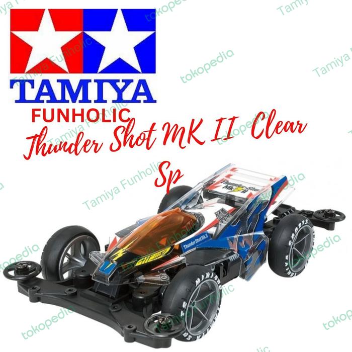 Jual Tamiya Mini 4WD Thunder Shot MK II Clear Sp ( Polycarbonat Body ...