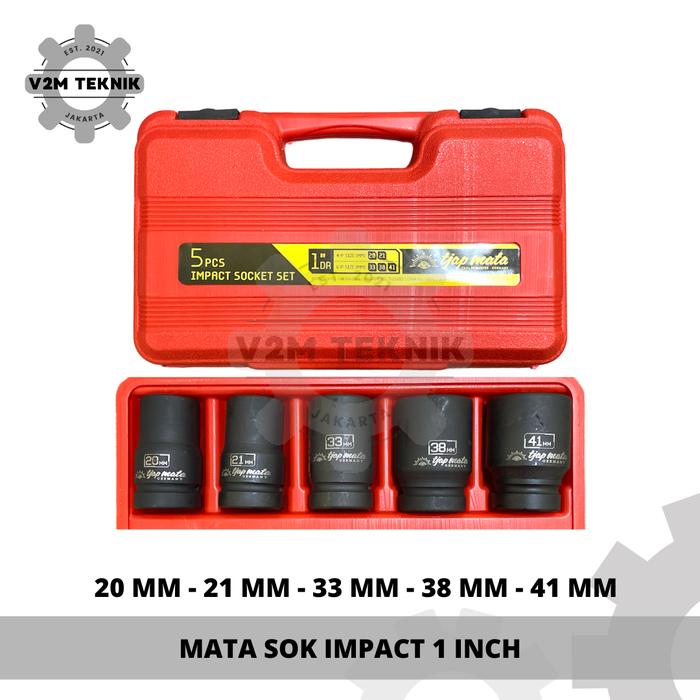 Jual Mata Kunci Sok Impact 1 Inch / Mata Shock Impact 1" / Mata Socket ...