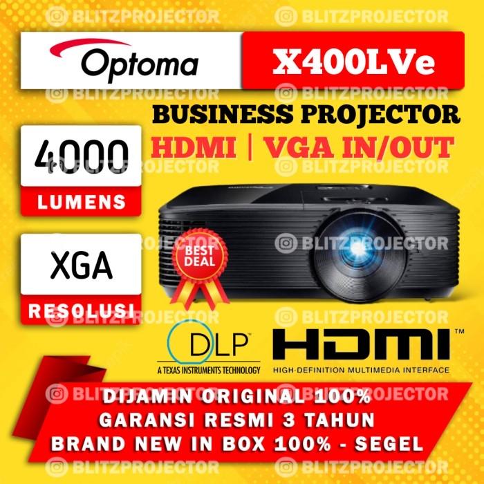 Jual Proyektor Optoma X400LVe DLP XGA 4000 Lumens X400 LVE Pengganti ...