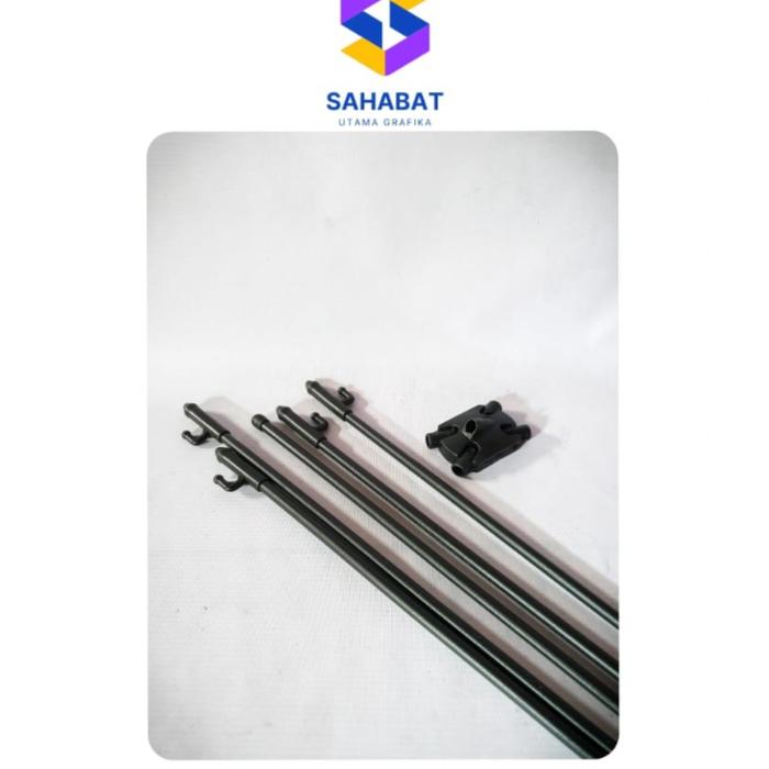 Jual X Banner Besi Hitam - 60 * 160 - Kota Bandung - PT. Sahabat Utama ...