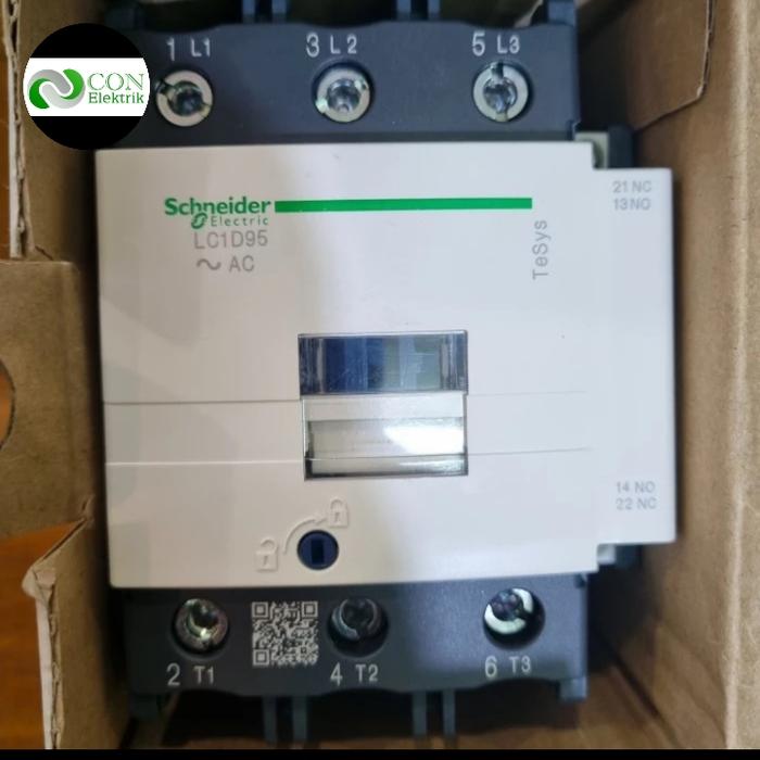 Jual KONTAKTOR LC1D95M7 SCHNEIDER 220V / CONTACTOR LC1D95 M7 220V ...