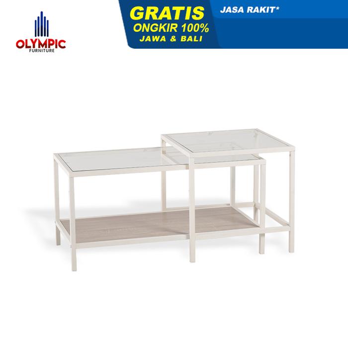 Promo Olympic Coffee Table / Meja Bulat Minimalis / Meja Kopi / CT ...