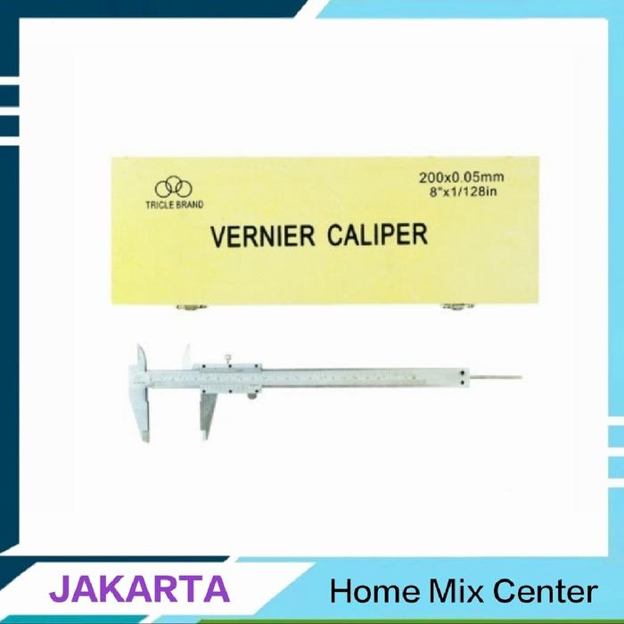 Jual Sikmat Besi / Sigmat Besi / Jangka Sorong 8" (0.05mm) Tricle Brand ...