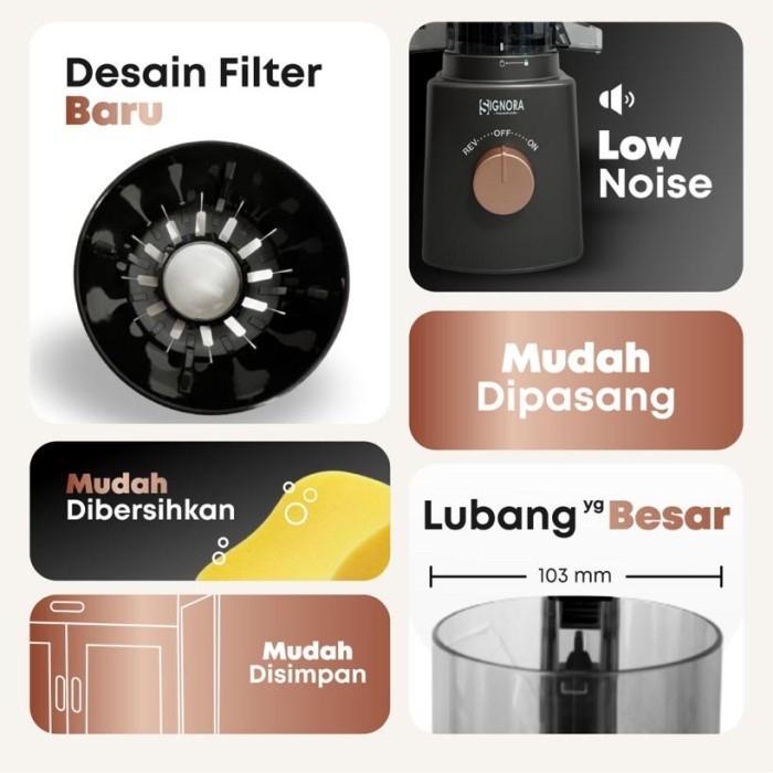 Jual Big Hopper Slow Juicer Signora Di Seller Rumix - Cengkareng Timur ...