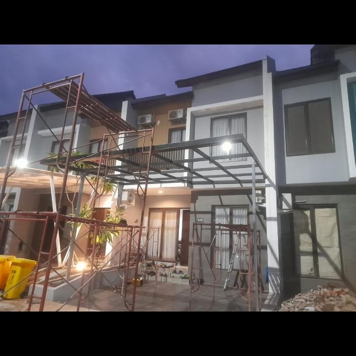 Jual Pembuatan dan pemasangan Canopy atap Alderon,tempered glass ...
