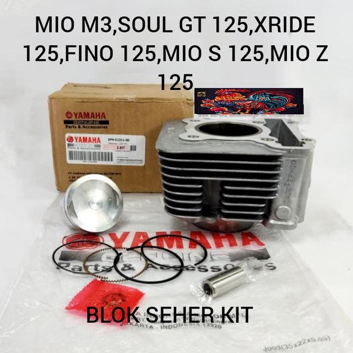 Jual BLOK SEHER KIT 2PH MIO M3,FINO 125,XRIDE 125,SOUL GT 125,MIO S 125,MIO - Jakarta Utara ...