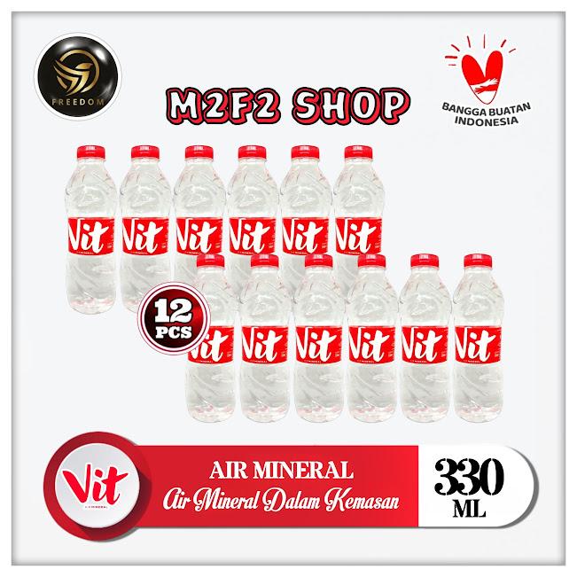 Jual Air Mineral Vit Botol Mini Pet - 330 ml (Harga 12 Pcs) - Jakarta ...