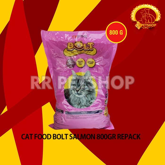 Jual Makanan Kucing Bolt Repack 1 Kg / Repacking Bolt 1kg - Donat 800gr ...