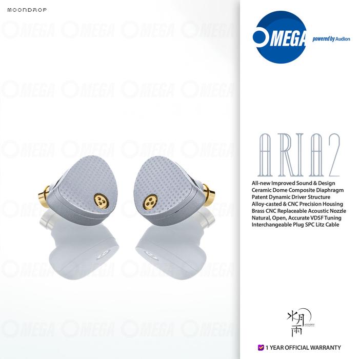 Promo MOONDROP ARIA 2/ARIA2 Full-field Hi-Fi 2pin In-ear IEM/Earphone - Jakarta Barat - Omega ...