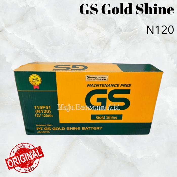 Jual Aki Kering GS Gold Shine N120 (Generator Genset) - Kota Bekasi ...