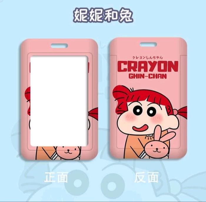 Jual Lanyard Anak Sekolah Motif Crayon Shin chan / Name Tag Shincan ...
