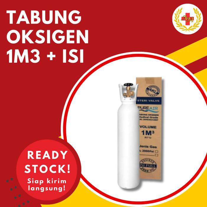 Jual Tabung Oksigen 1 Meter³ Tabung Oksigen 1 Meter Kibik Tabung Oxygen ...