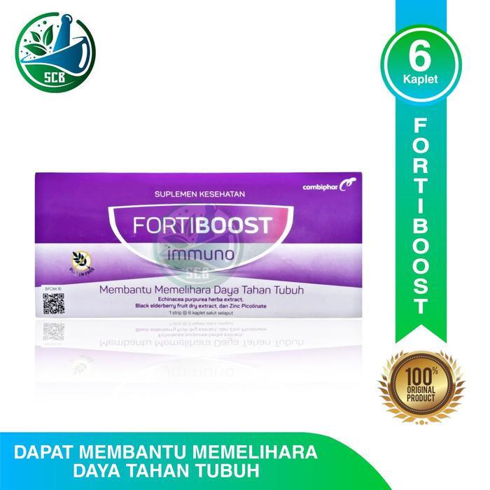 Jual Fortiboost Immuno Strip 6 Kaplet - Menjaga Daya Tahan Tubuh ...