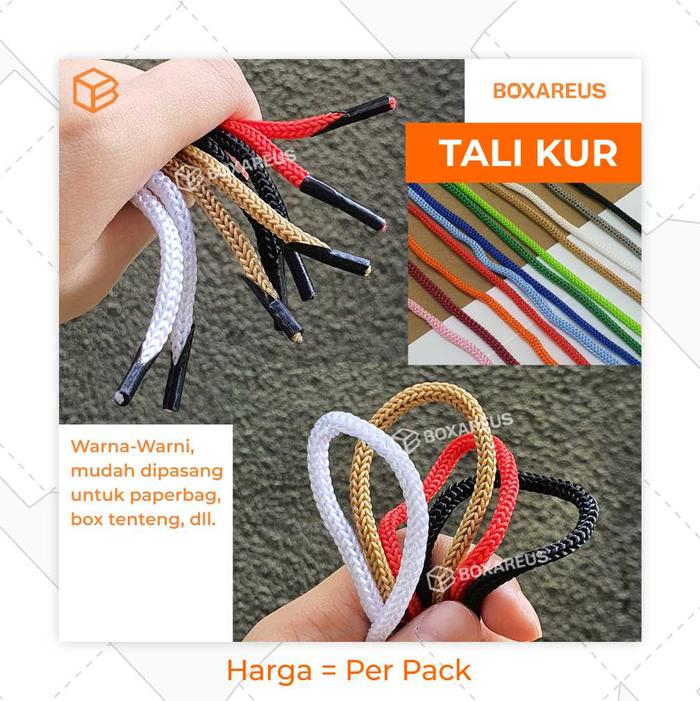 Jual Tali Paperbag Tali Kur Gagang Paper Bag Kantong Kertas - Dark ...