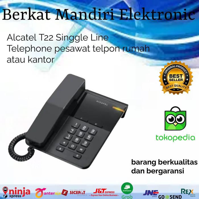 Jual Alcatel T22 Singgle Line Telephone pesawat telpon rumah atau ...