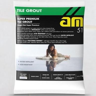 Jual SEMEN NAT AM 51 WHITE TILEGROUT 1 KG DENGAN MICROBAN - Jakarta ...