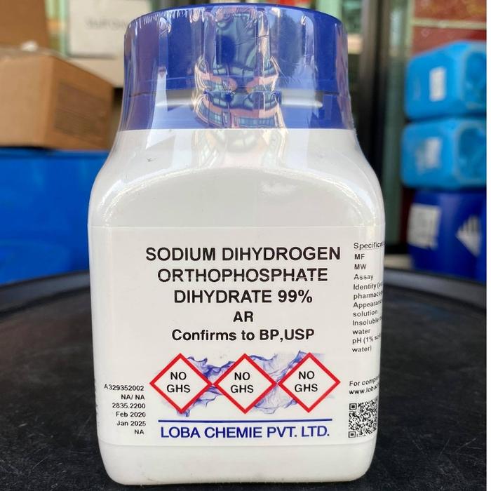 Jual Sodium dihydrogen Orthophosphate dihydrate 99% Loba Chemie 5858 ...