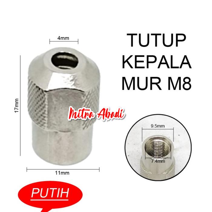 Jual Tutup Mur Kepala Mini Grinder Pengencang Collet / Fastening Nut ...