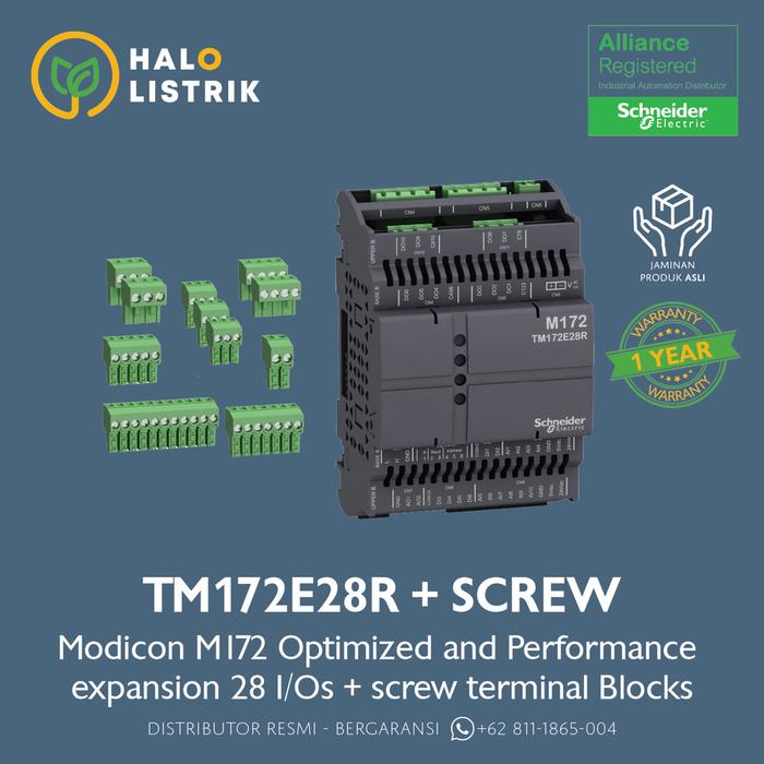 Jual Modicon TM172 dan Screw Terminal Schneider Electric - Jakarta ...
