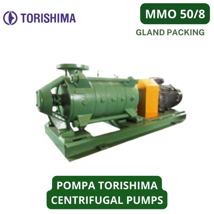 Jual POMPA TORISHIMA CENTRIFUGAL PUMPS TYPE MMO 50/8 - GLAND PACKING ...