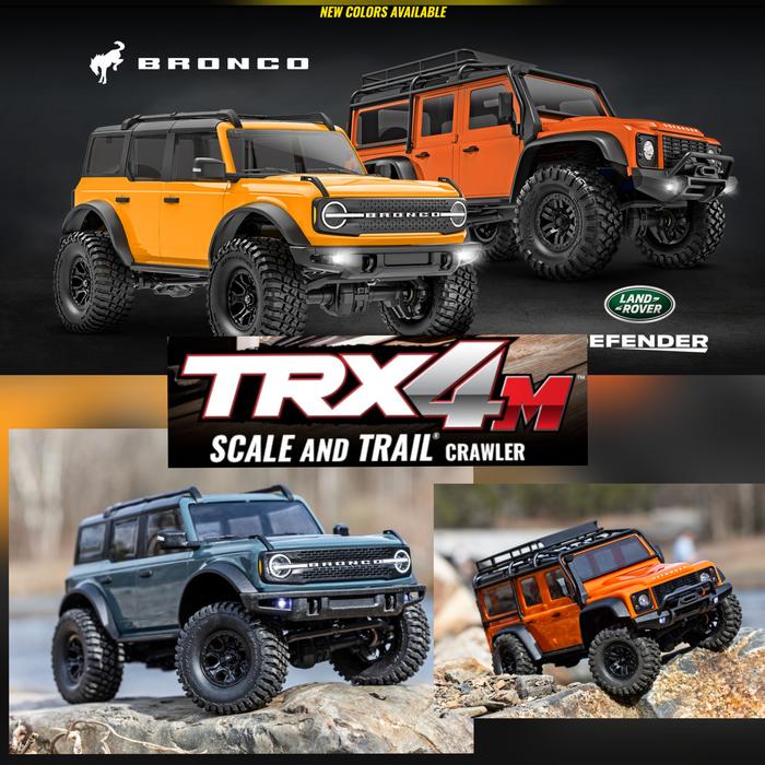 Jual Traxxas TRX-4M 1/18 Electric Rock Crawler w/Ford Bronco/ Defender ...