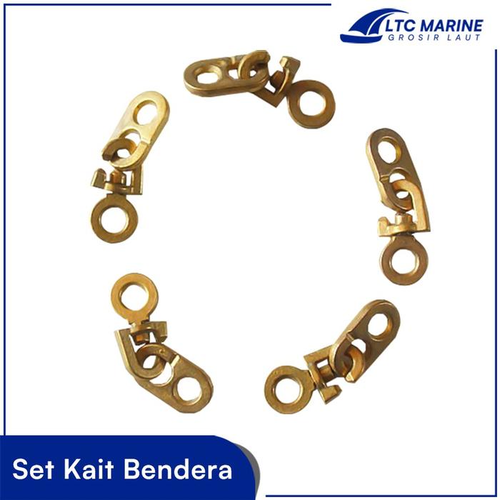 Jual Flag Hook Set Pengait Bendera Tembaga Impa 371581 - Jakarta Barat ...