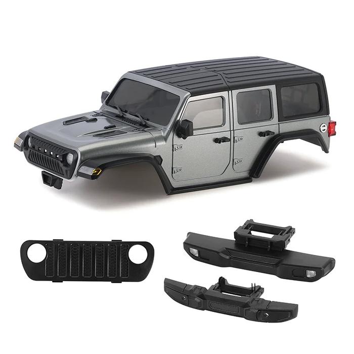 Jual INJORA GREY ABS HARDTOP BODY W/ BUMPERS FOR TRX4M (133MM WB)#4M ...