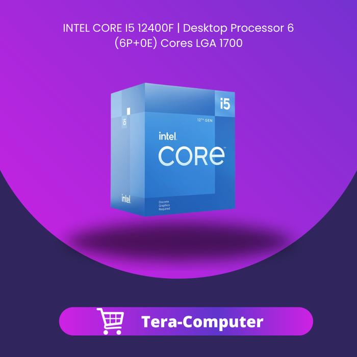 Jual INTEL CORE I5 12400F | Desktop Processor 6 (6P+0E) Cores LGA 1700 ...
