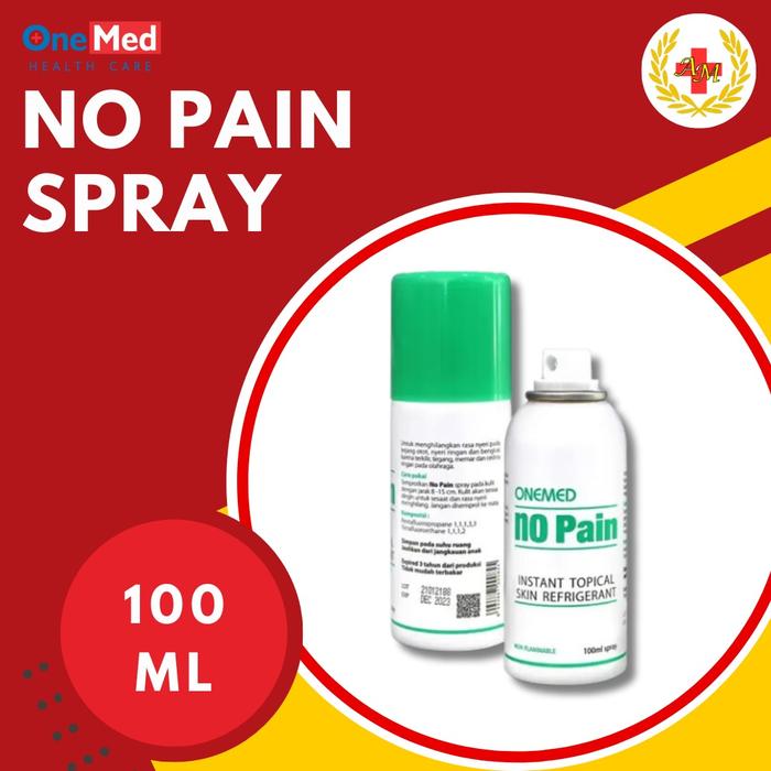 Jual No Pain Spray Pain Killer Onemed P3K Anastesi - No Pain Spray ...
