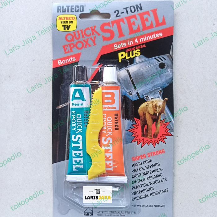 Jual ALTECO PLASTIC STEEL EPOXY / LEM BESI 4 MENIT 2 TON (ASLI) - Jakarta Utara - Laris Jaya ...