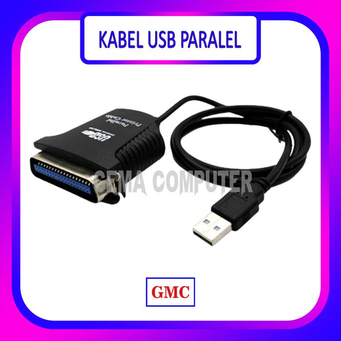 Jual Kabel Converter USB to Paralel Printer Port Parallel 36 Pin-USB to ...
