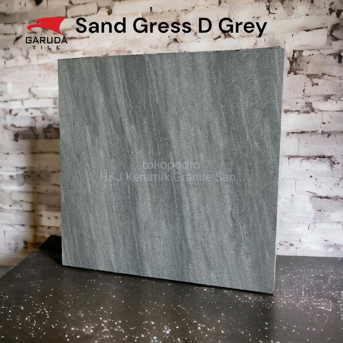 Jual Granit Garuda Sand Gress D Grey Glossy ukuran 60x60 Kualitas 1 ...