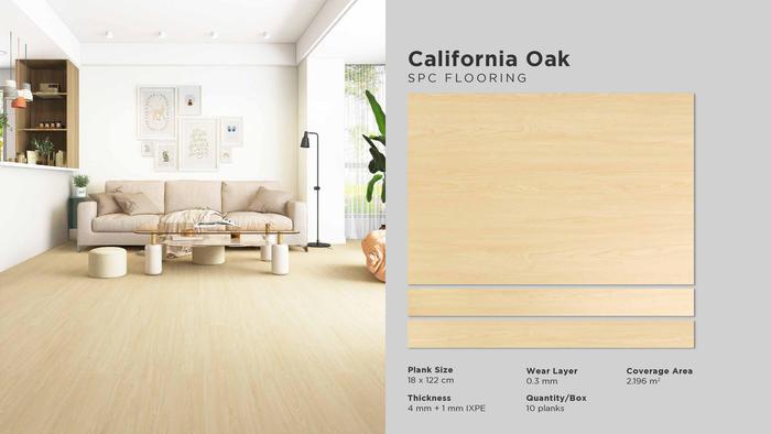 Jual SPC Flooring Marvel Purecore+ Tebal 5mm Motif Kayu Anti Rayap ...