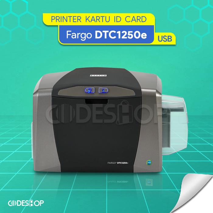 Jual PRINTER ID CARD FARGO DTC1250 | DTC 1250e (SINGLE SIDE) - Kota ...