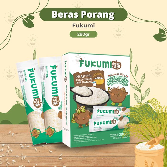 Promo Fukumi Beras Porang Box Sachet Original - Beras Sehat - Jakarta ...