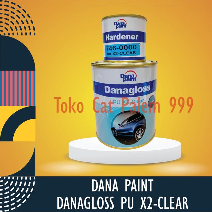 Jual CAT DUCO DANAGLOSS CLEAR PU X2 (1KG + OBAT HARDENER) / VERNISH CAT ...