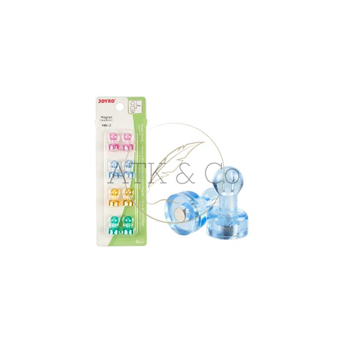 Jual Colour Magnet Whiteboard Joyko MN-2 - Magnet Kecil Kulkas Papan ...